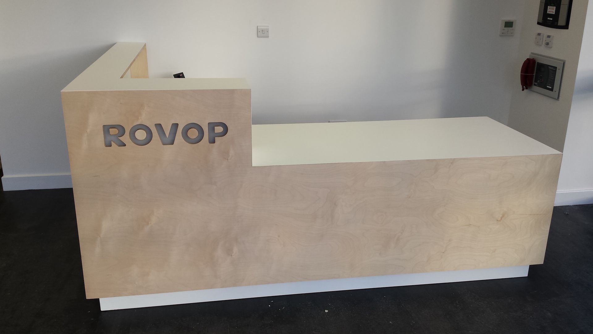 Bespoke Reception Counters | Caledonian Furniture Manufacturing