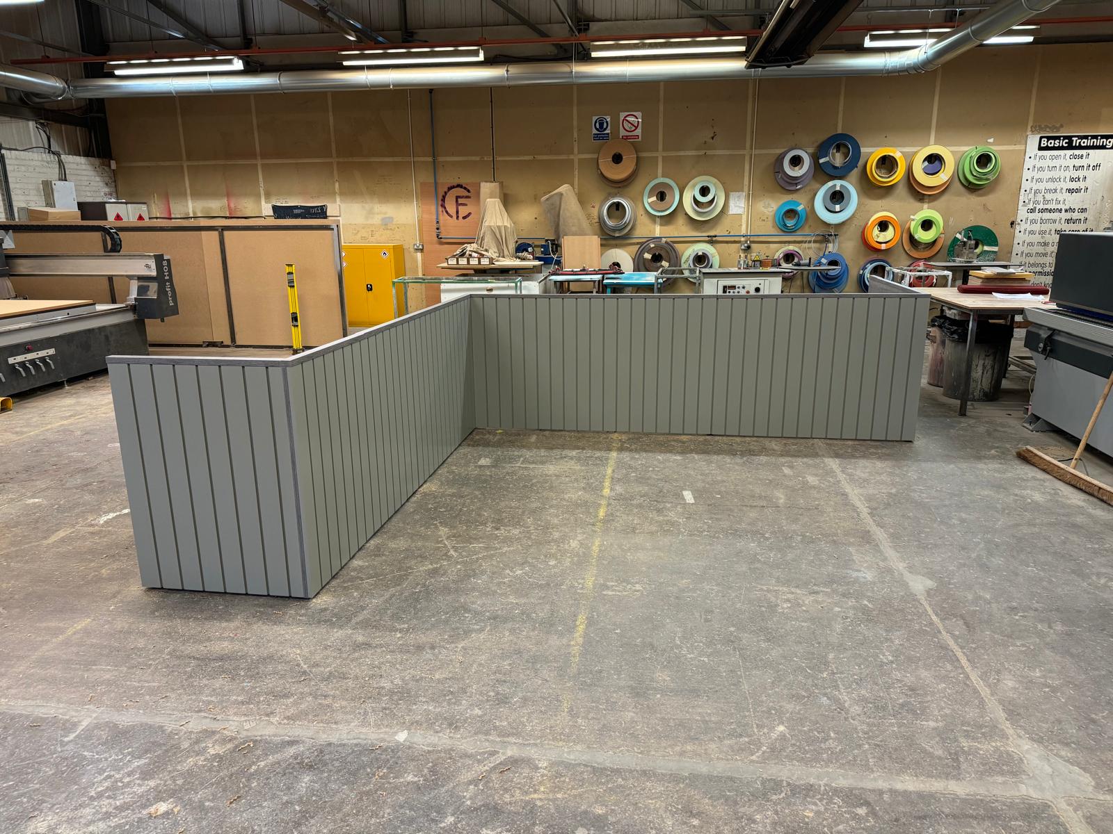 Bespoke Reception Counters | Caledonian Furniture Manufacturing